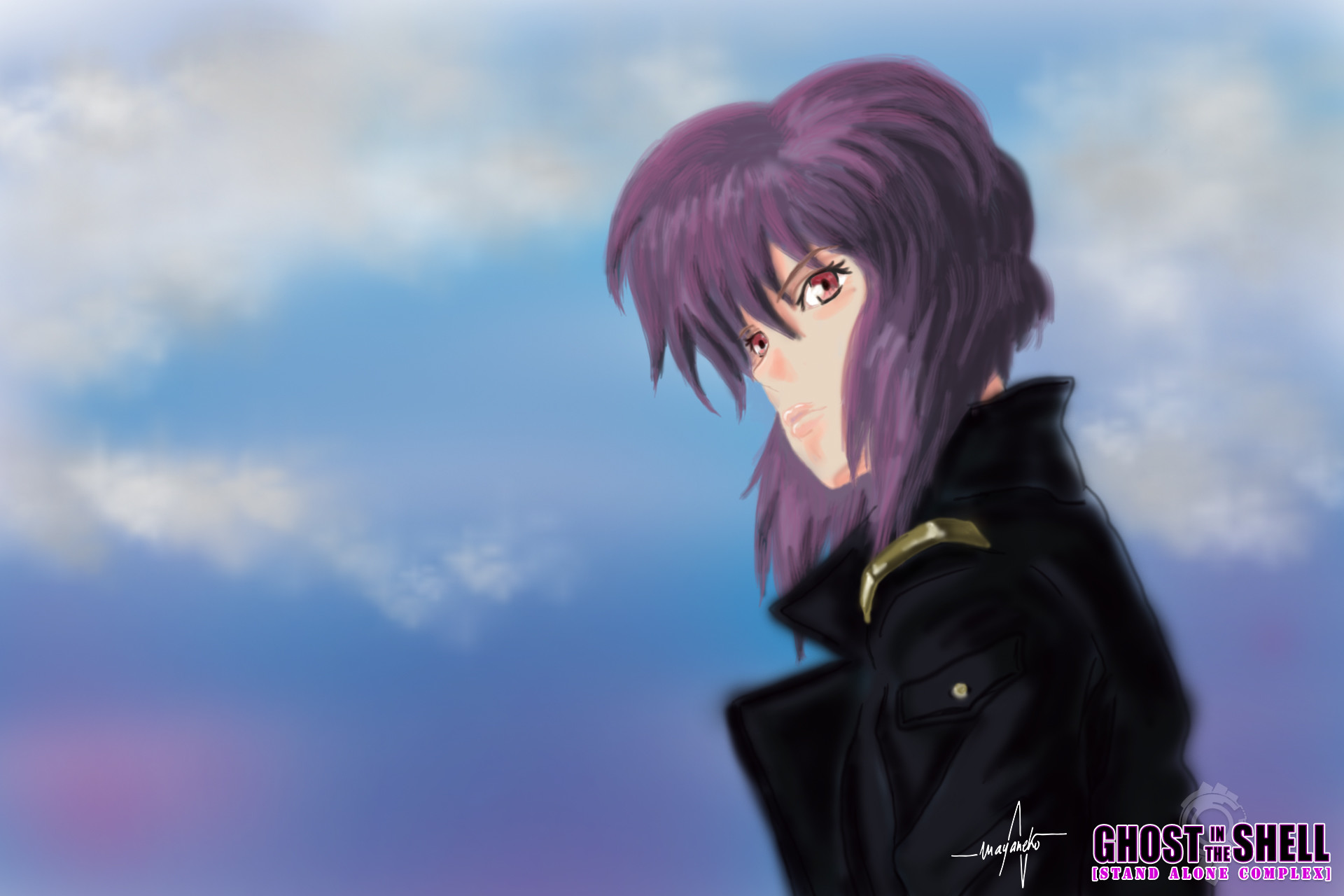 ArtStation - Motoko kusanagi