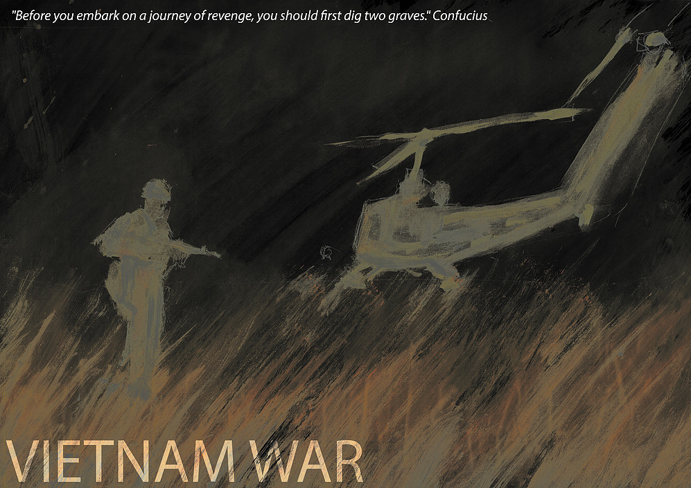 ArtStation - Vietnam War Posters (Part 2)