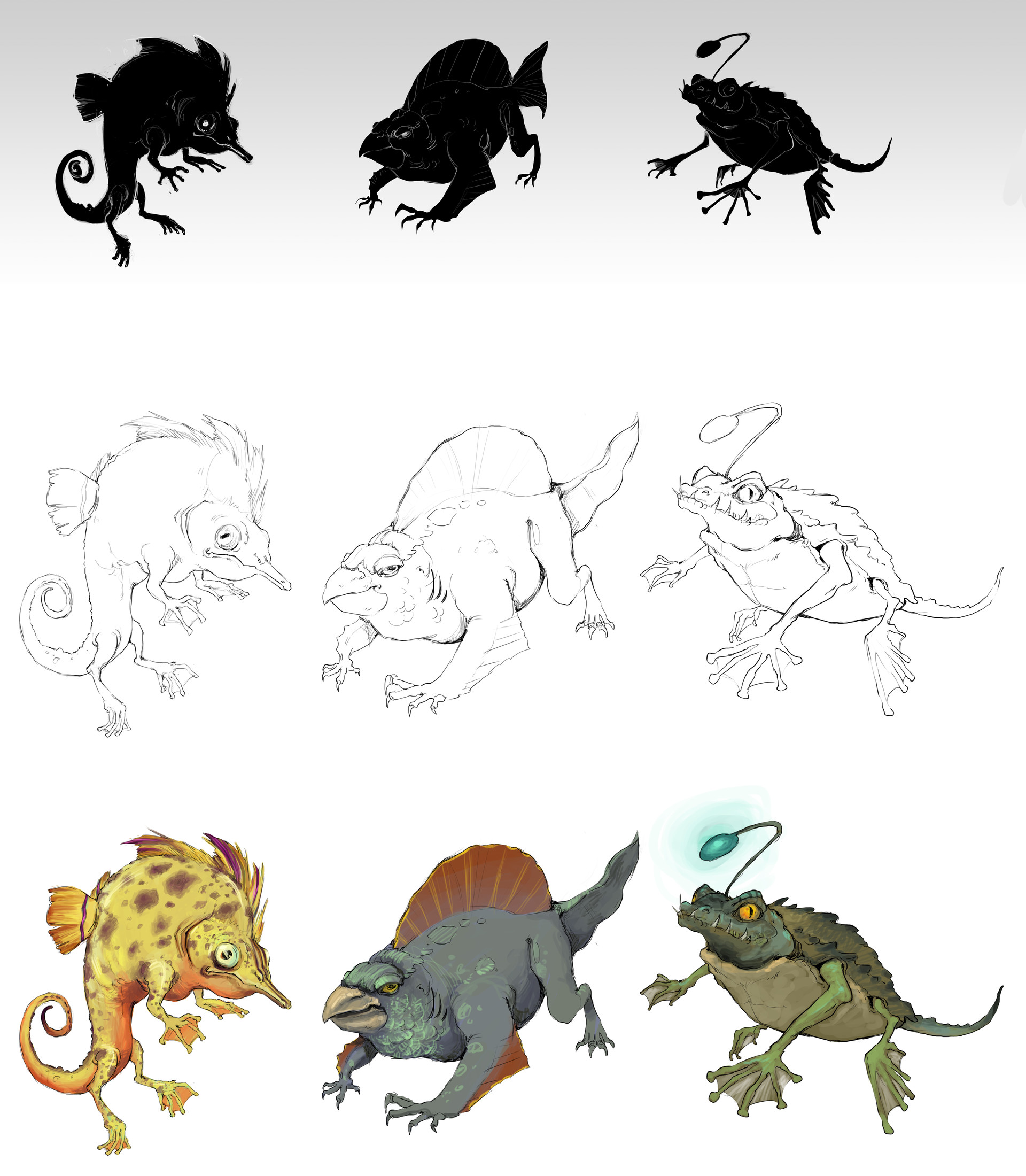 ArtStation - Reptile Concepts
