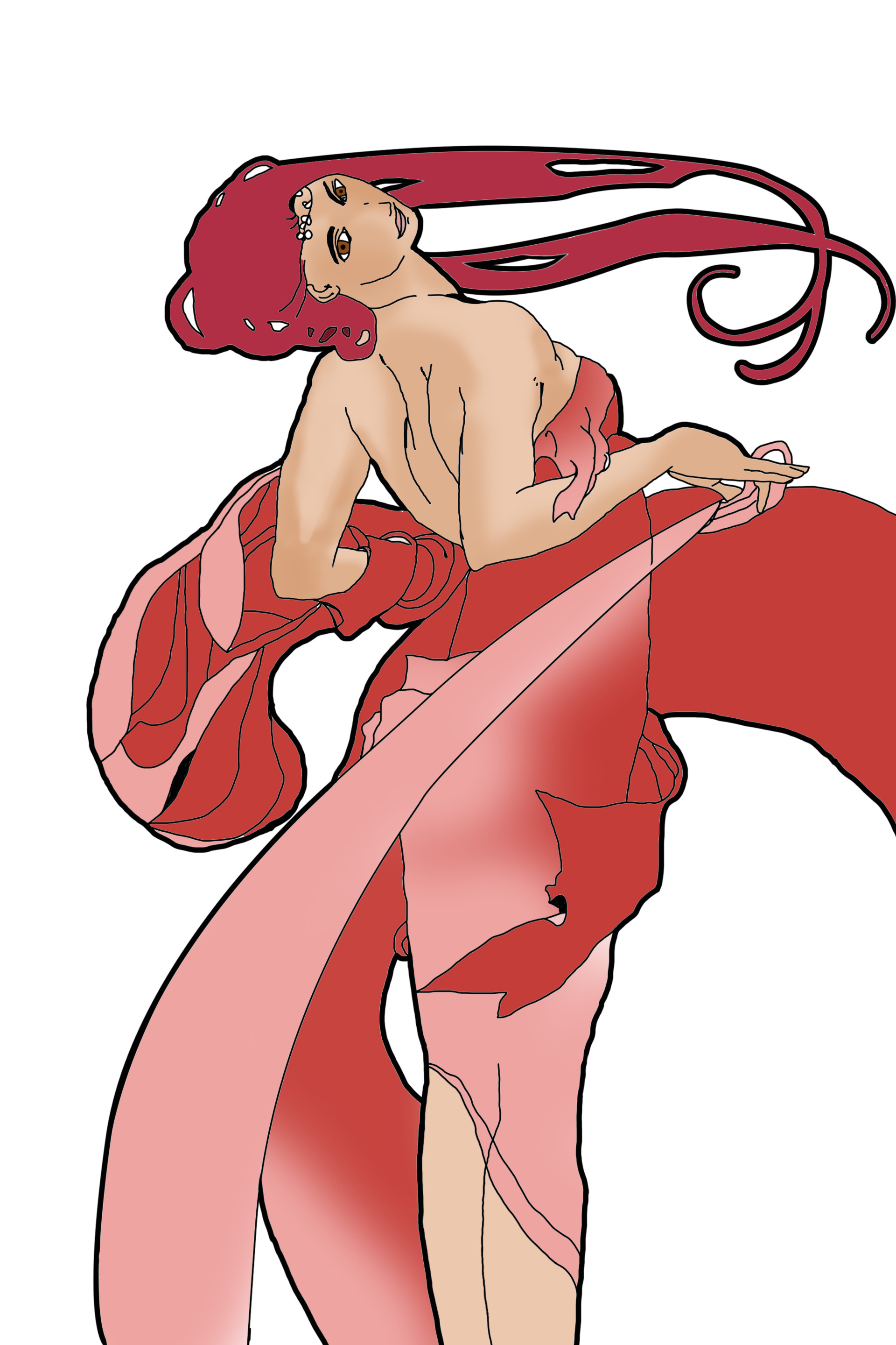 ArtStation - Mucha 2 Hour Study