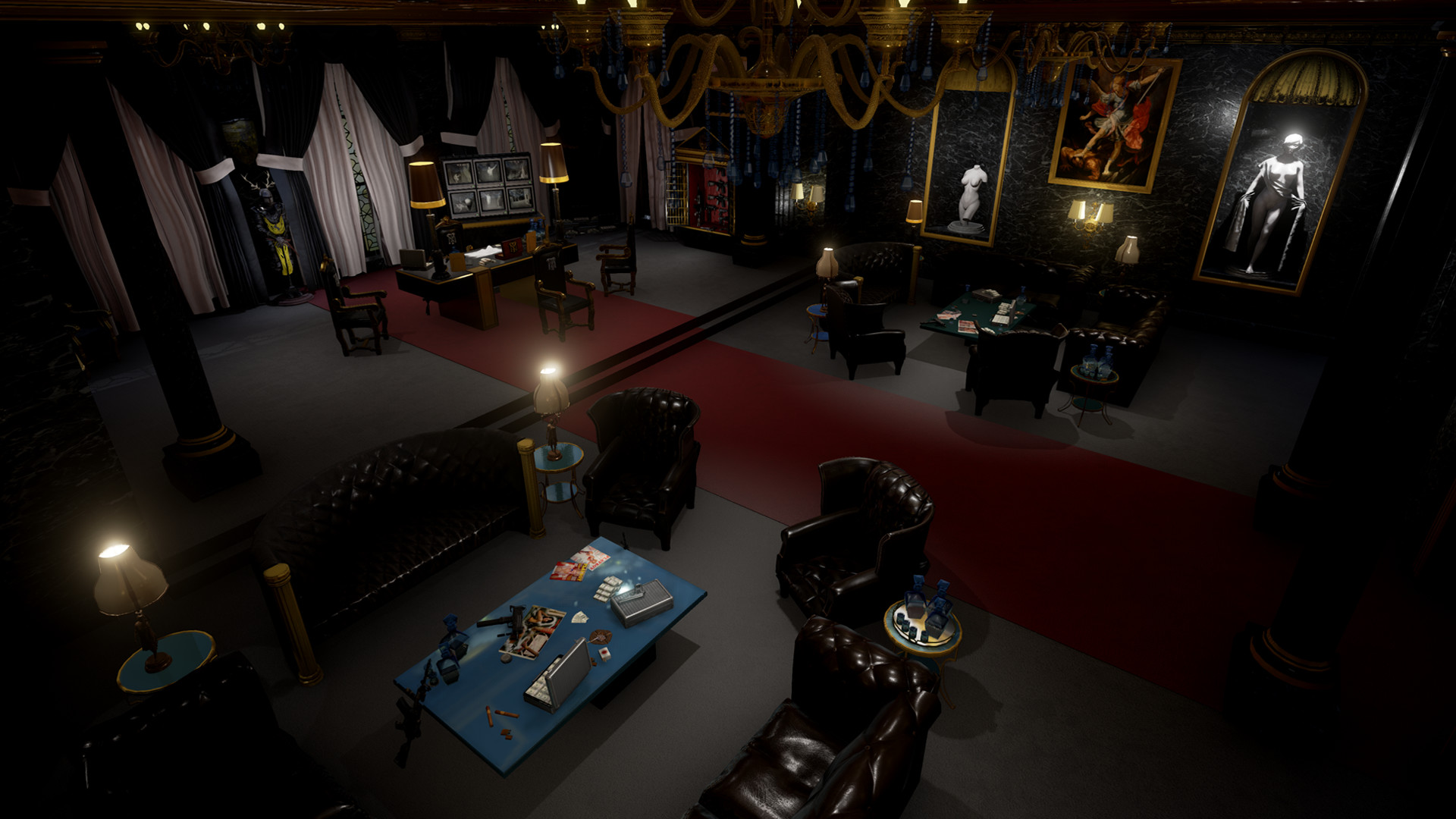 Jason Peeks 3D Art folio - Scarface office