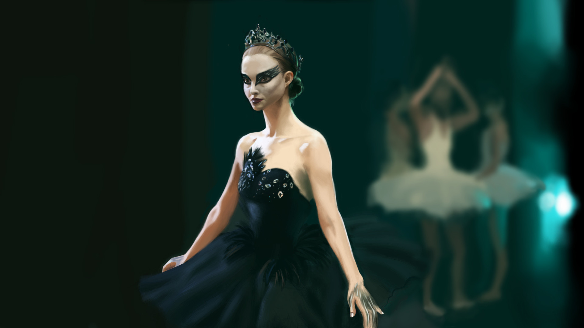 ArtStation - Black Swan movie frame
