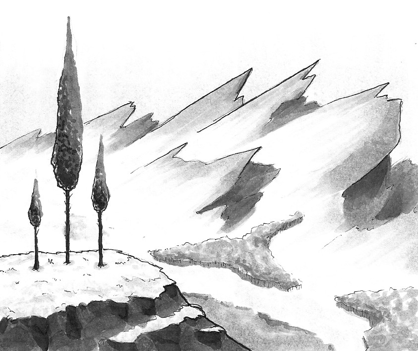 Tyler Dantuma - Inktober_14_Tree