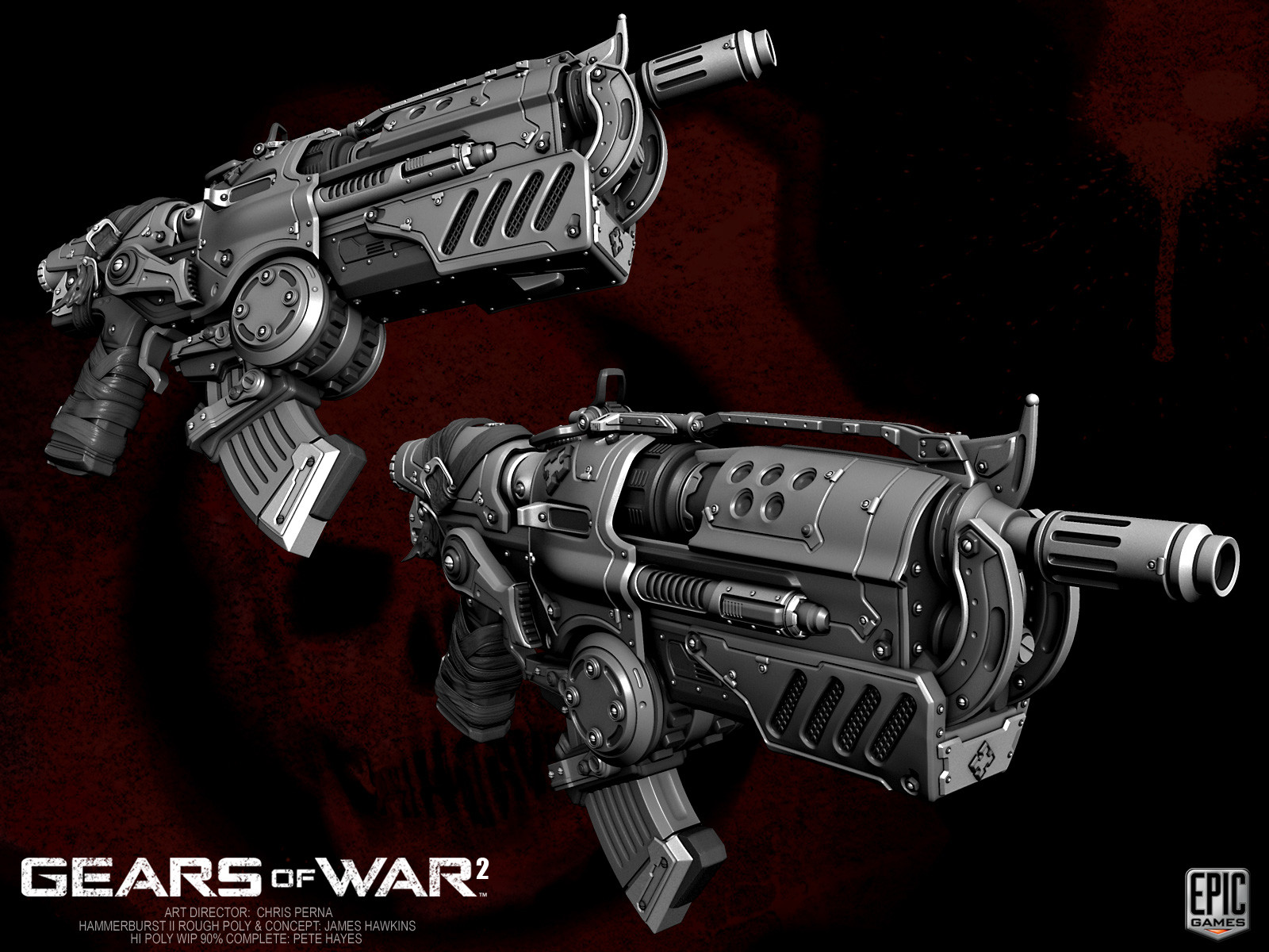 YemYam - Gears of War 2 Weapons
