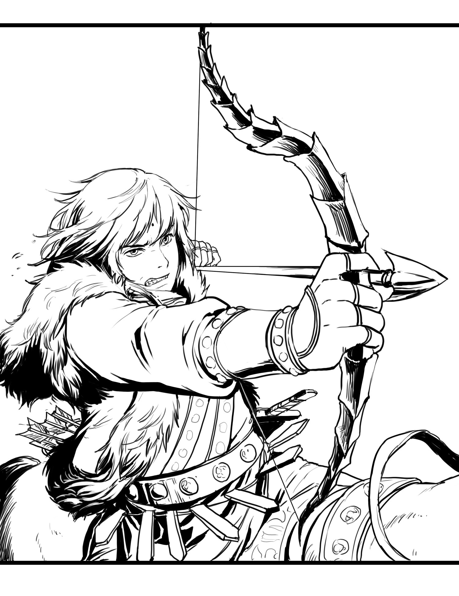 ArtStation - A scene of new action comics_sample sketch