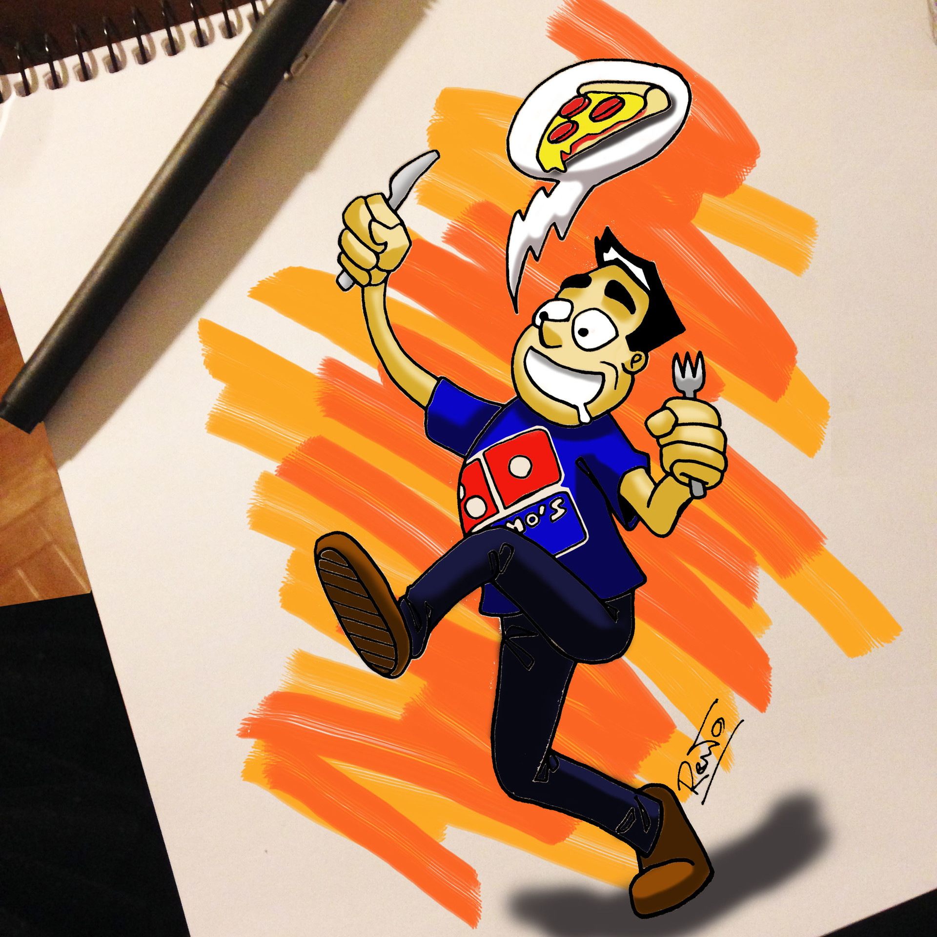 ArtStation - Domino's Guy