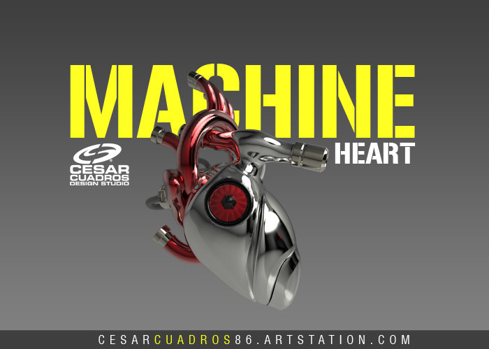 ArtStation - Machine Heart - ZBrush Fast Sculpture