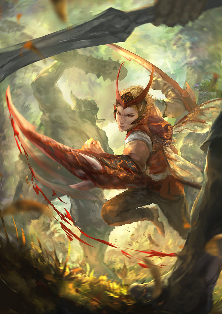 ArtStation - Kael, the swift Striker