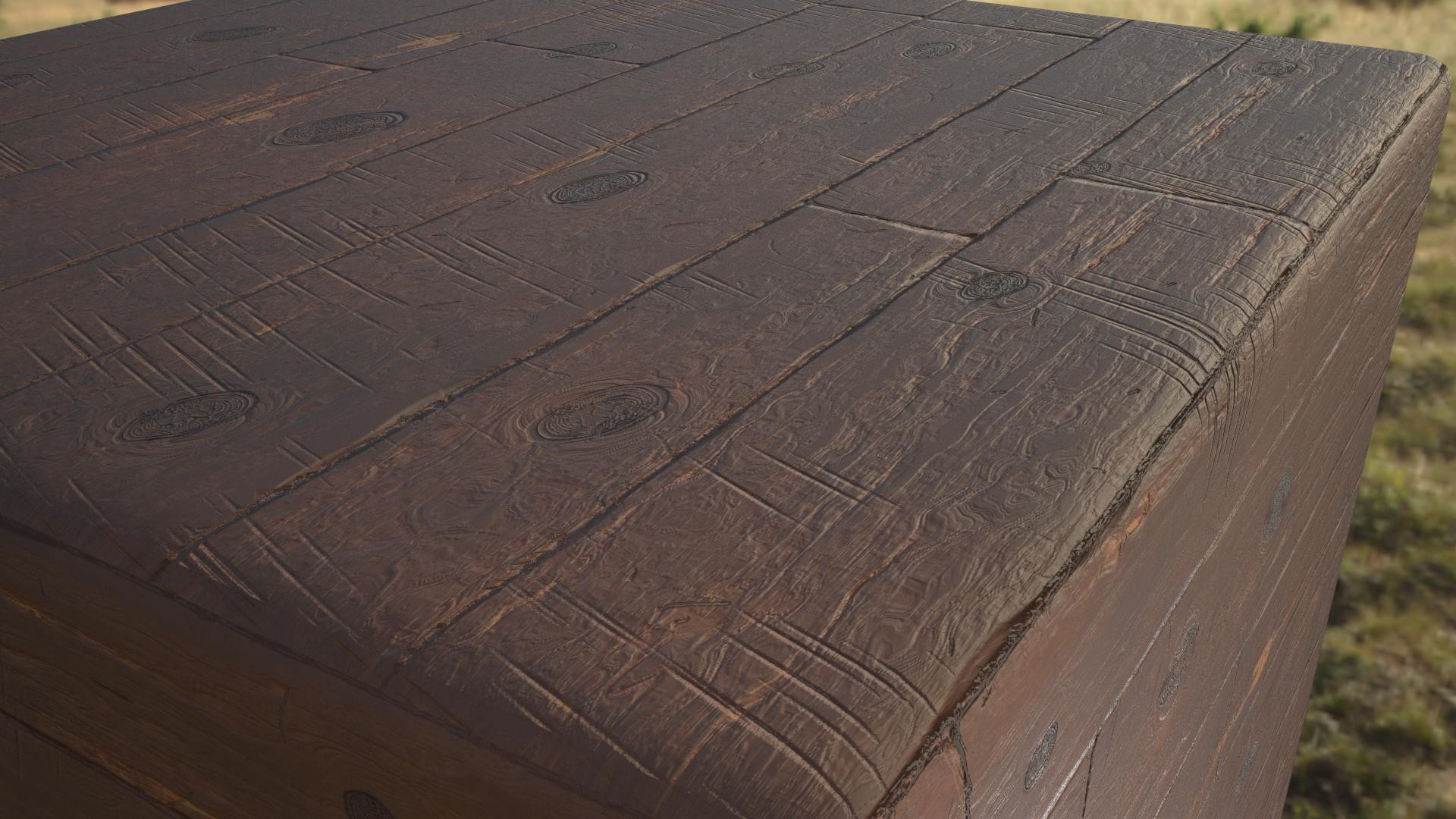 ArtStation - Detailed Wood (*1st Pass*)