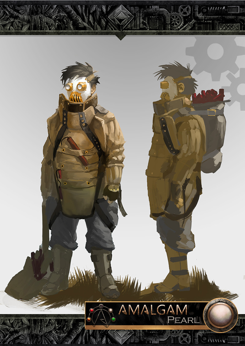 ArtStation - Amalgam The Board Game Pearl Demo Concept
