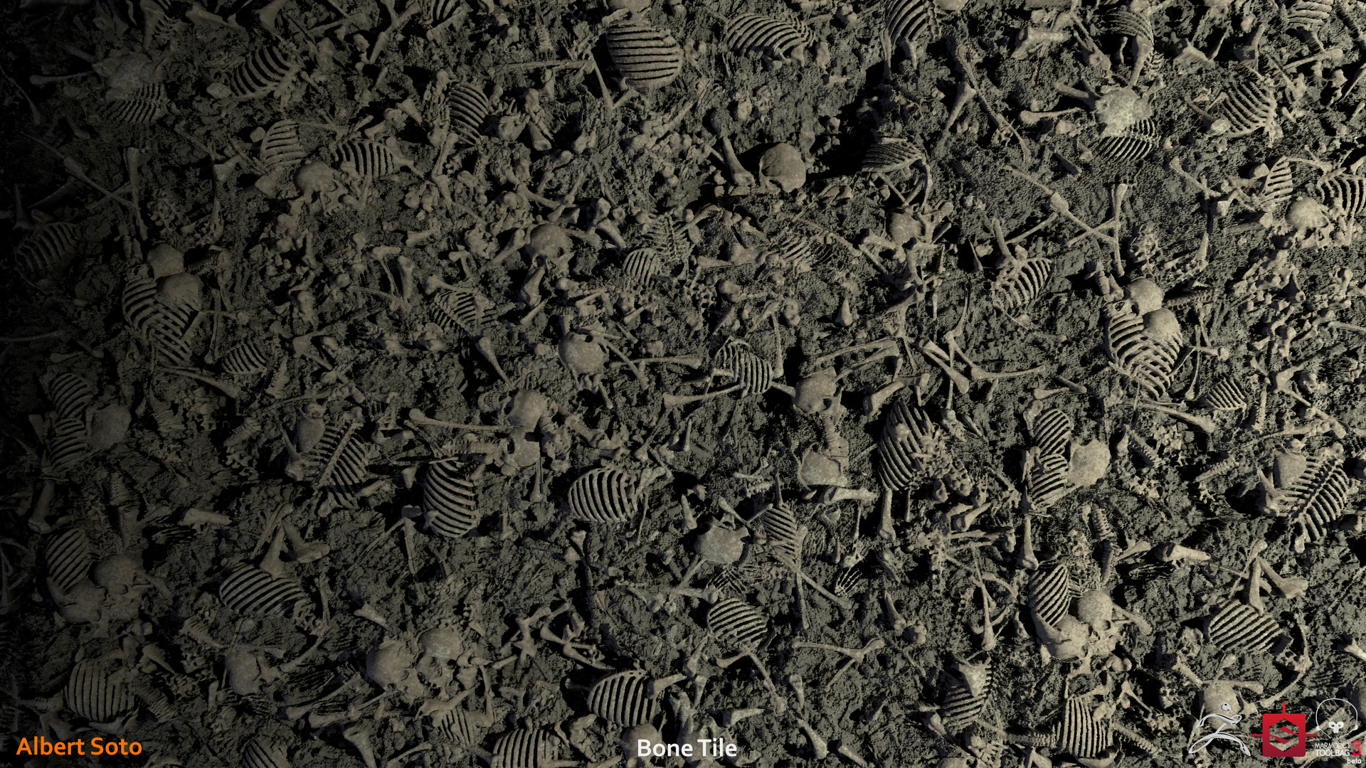 ArtStation - Bone Tile