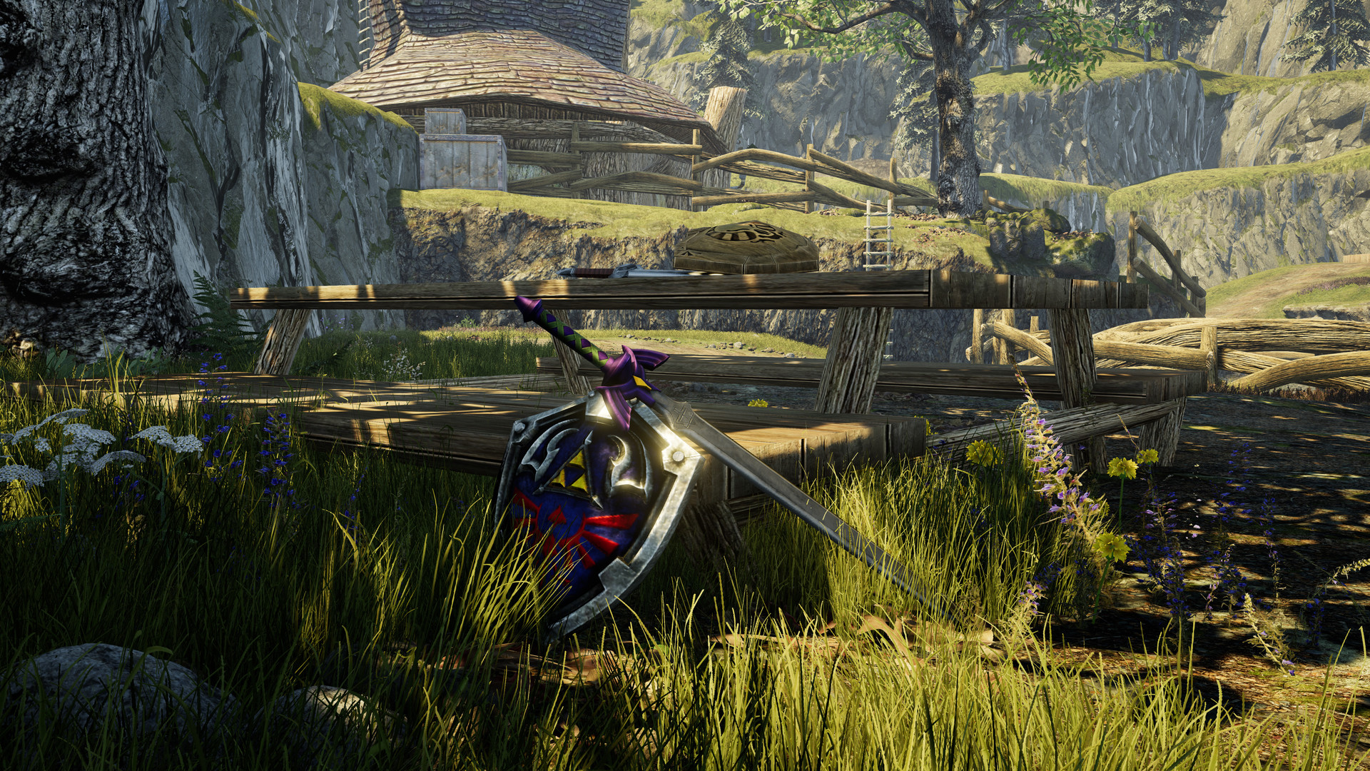 ArtStation - The Legend Of Zelda Ordon Village Remake