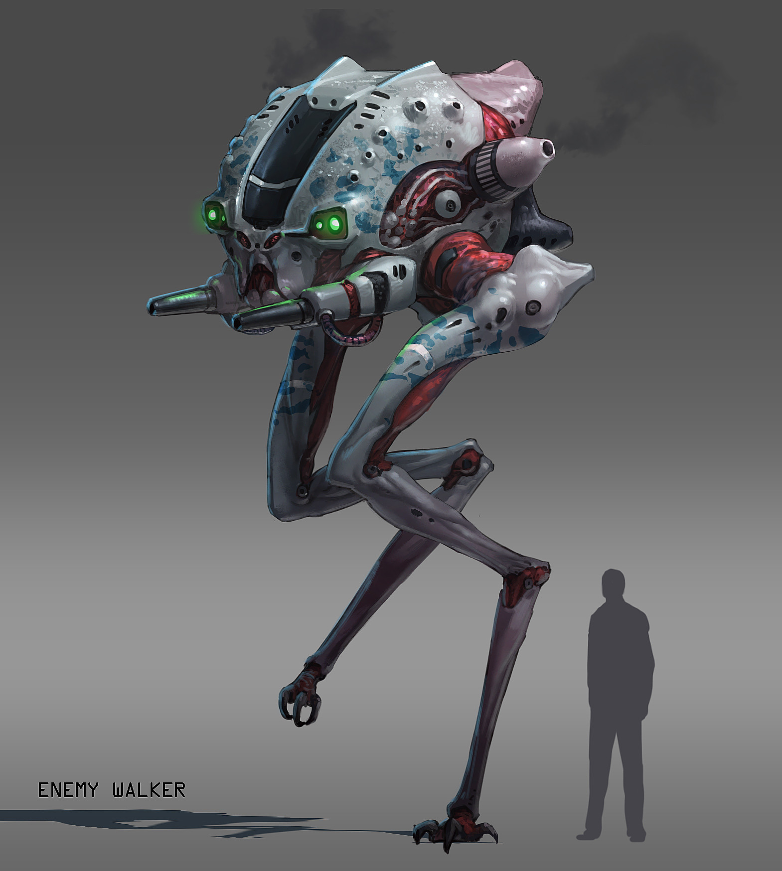 ArtStation - Biomech Walker, Tyson Roberts