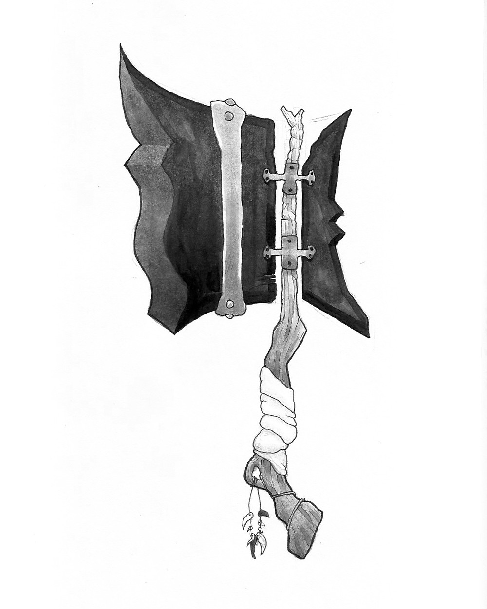 Tyler Dantuma - Inktober_17_Battle