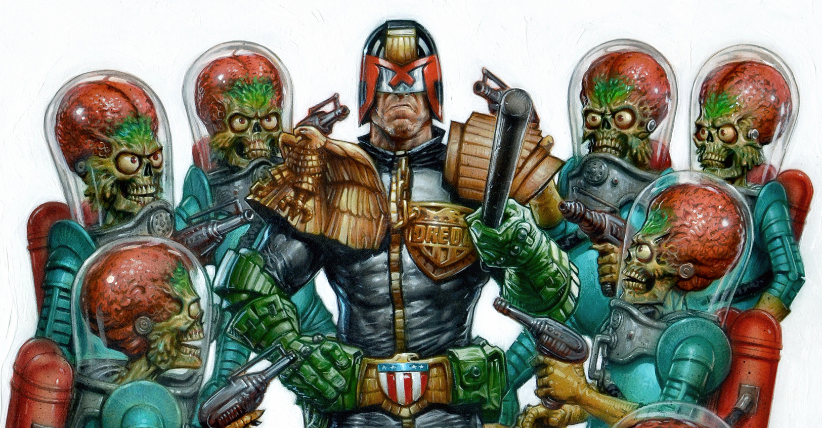 Greg Staples - 'So which one of you creeps is first?'