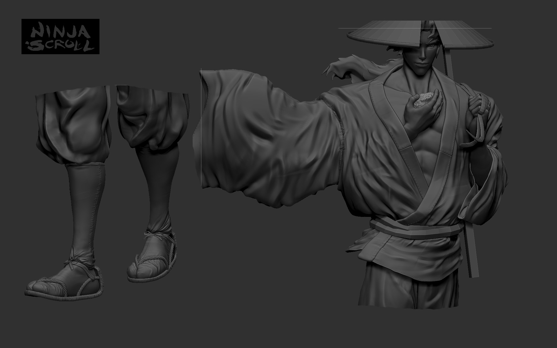 ninja scroll concept art