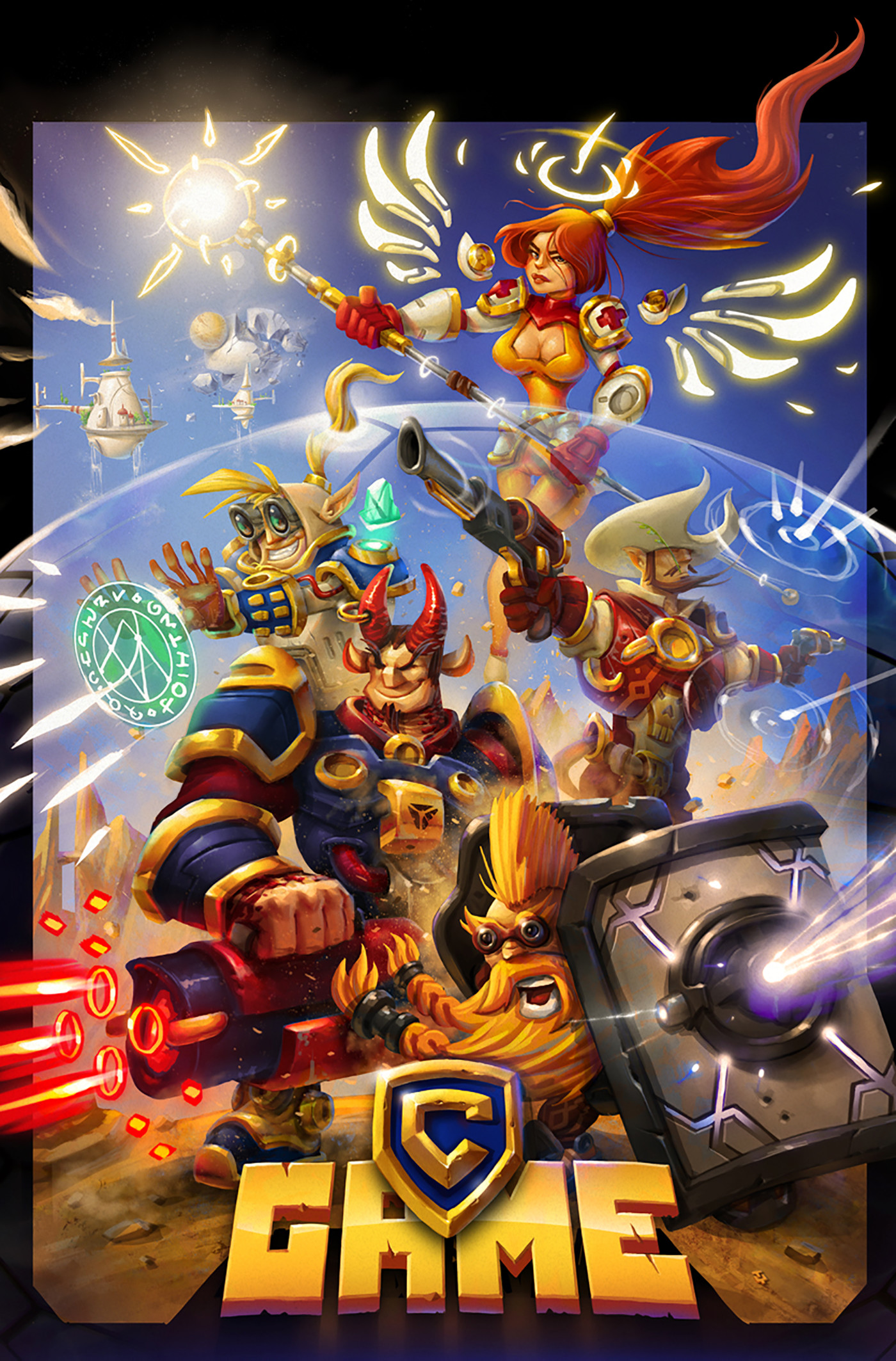 ArtStation - Game poster