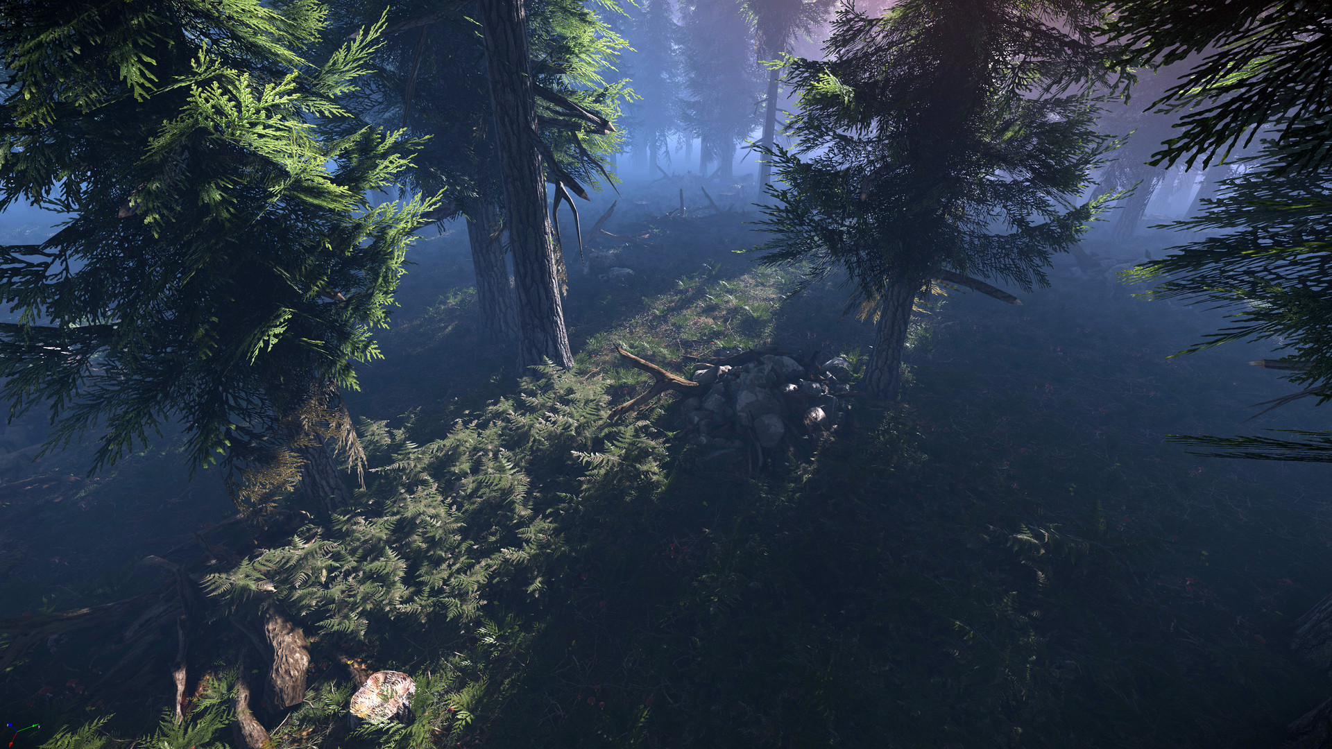 ArtStation - The Forest (Asset Library Buildup Test)