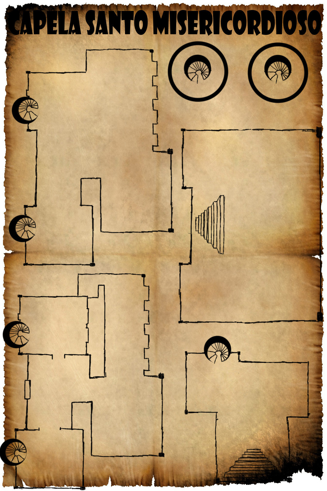 ArtStation - Map Old Mansion