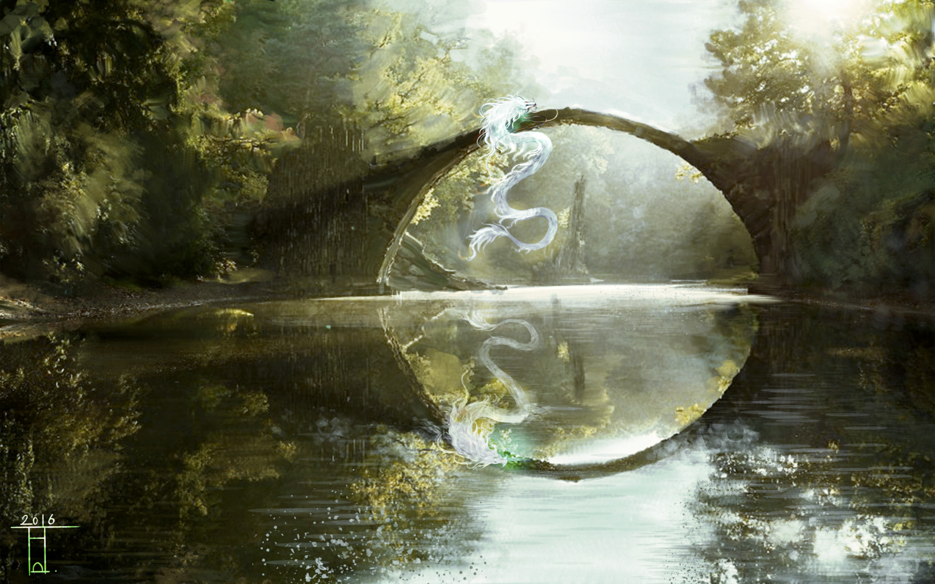 ArtStation - Old Bridge