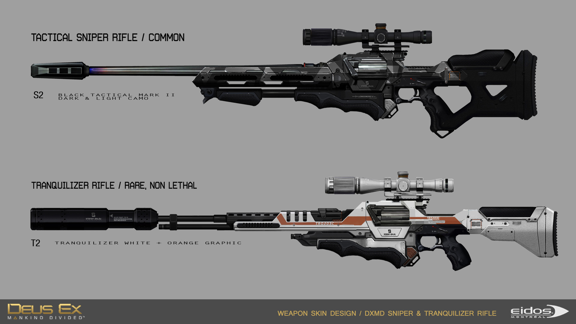 Martin Sabran - DXMD Weapon Concept design & Skin Graphic design