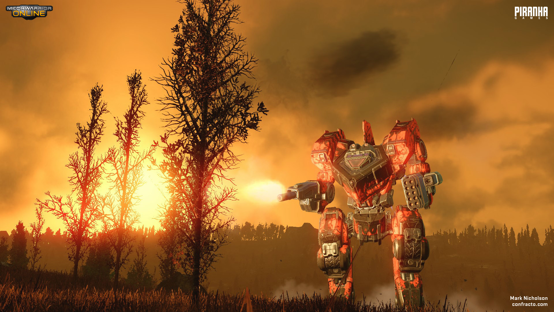 Mark Nicholson - MWO - Huntsman Mech