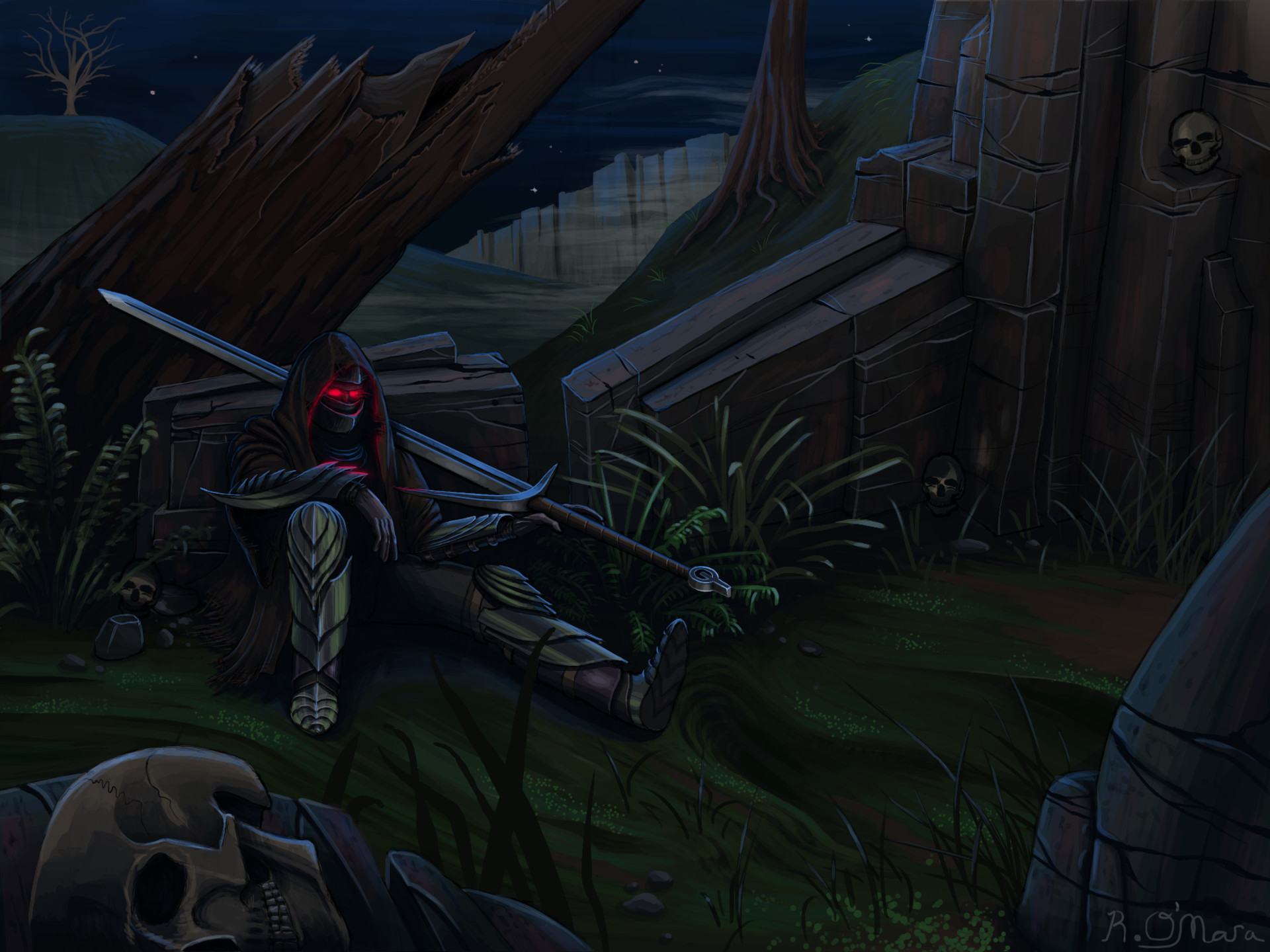 Raymond O'mara - Jormund The Red, Cursed Warrior