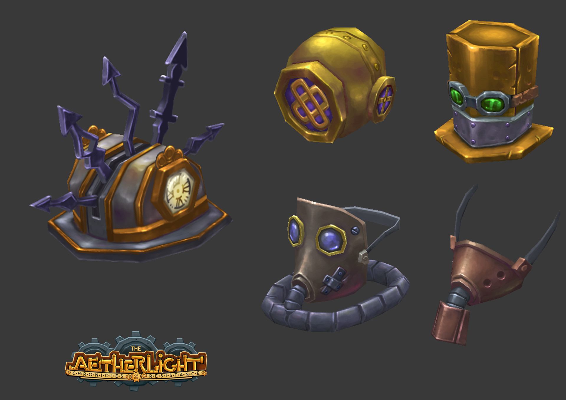 ArtStation - Aetherlight: Various Work