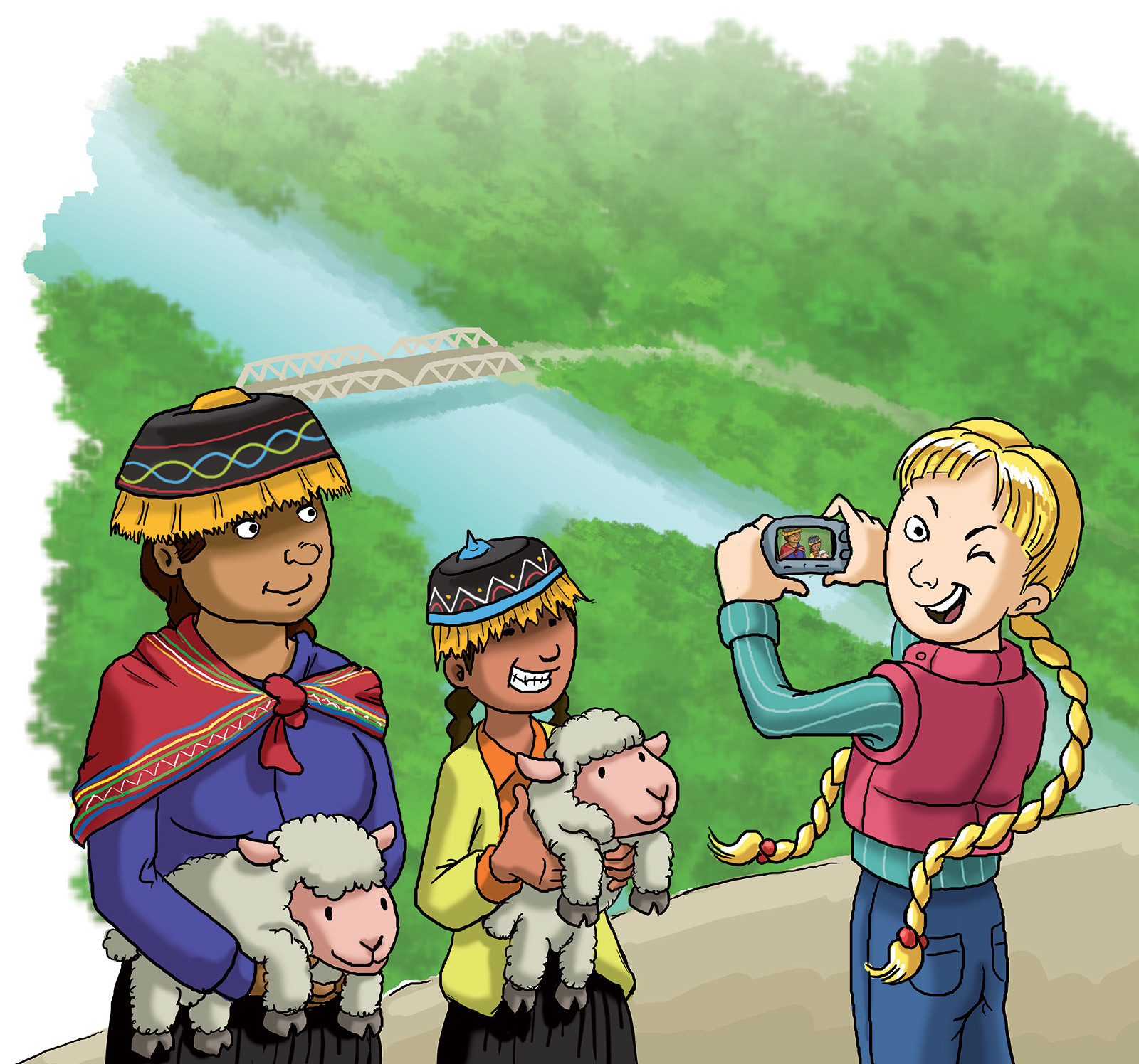 David Macedo - Children Book: "Los 6 amigos"