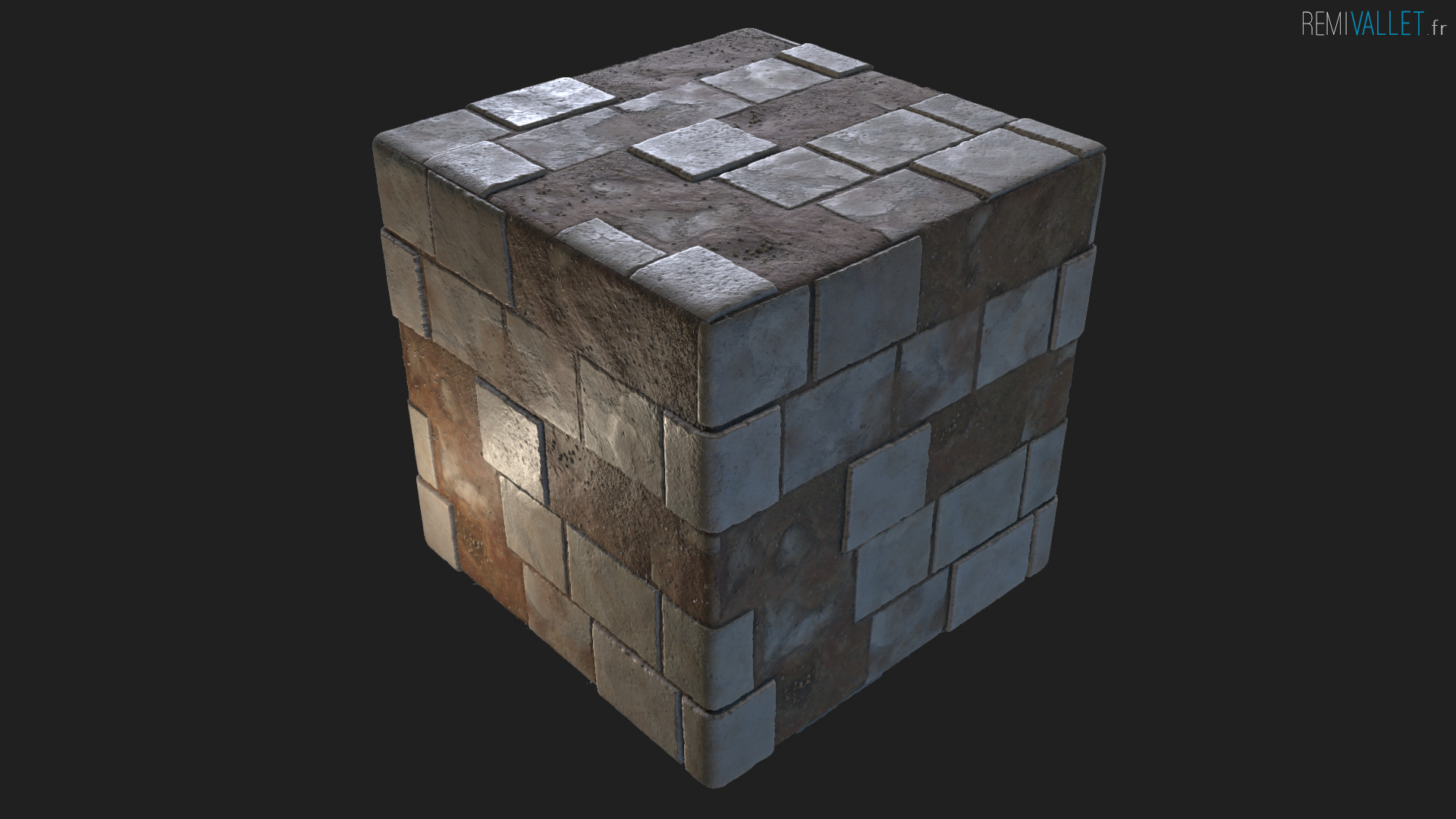 Rémi Vallet - Cobblestone and ground Stone textures