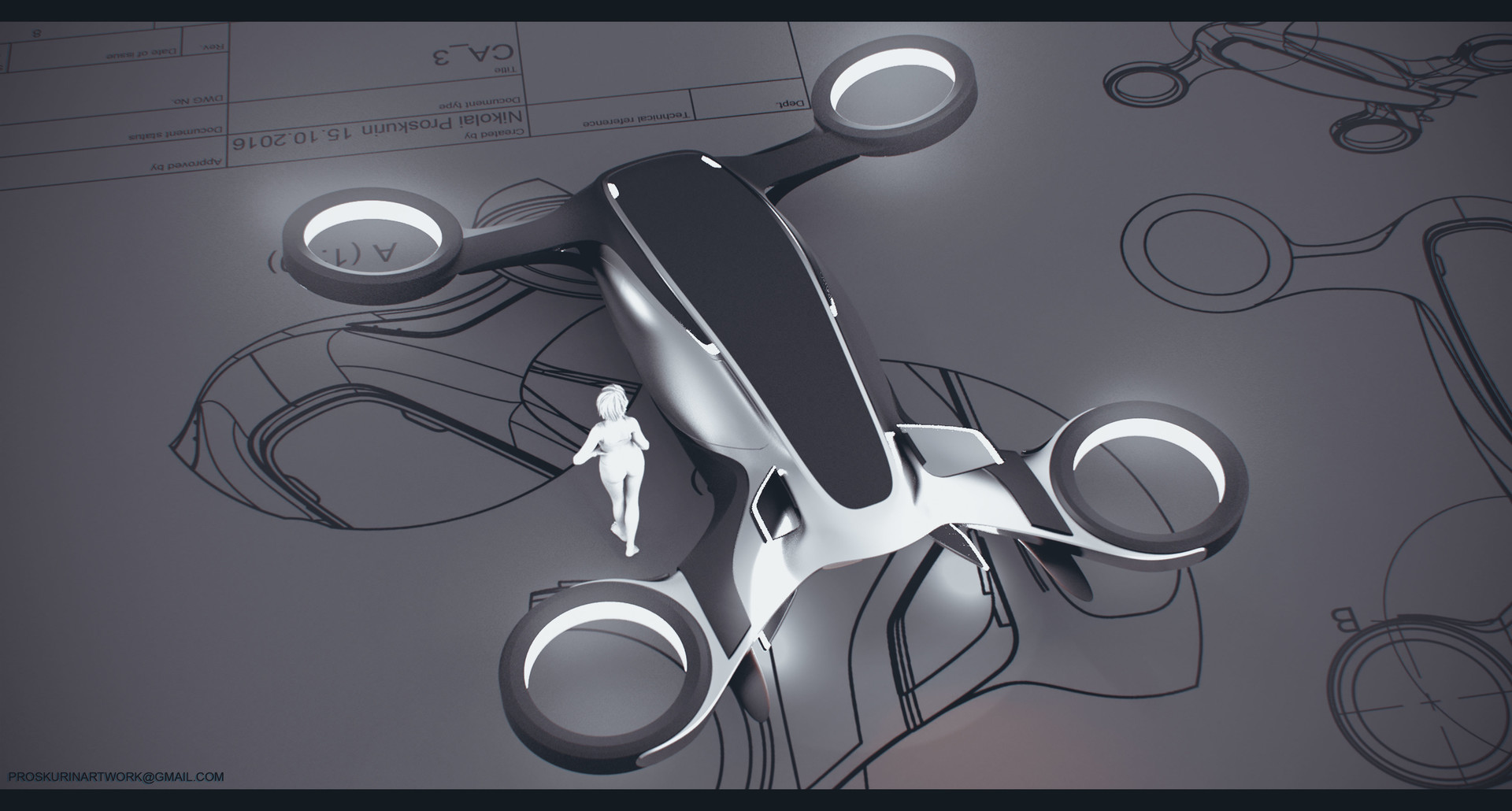 ArtStation - Gravidrone M1