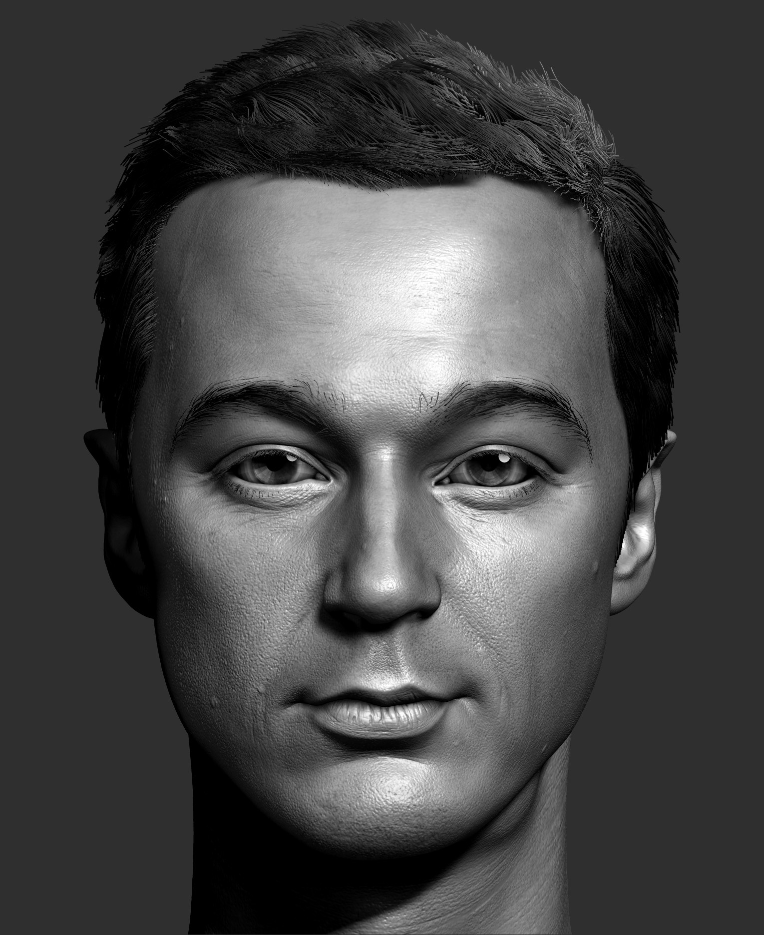 ArtStation - head sculpt practice