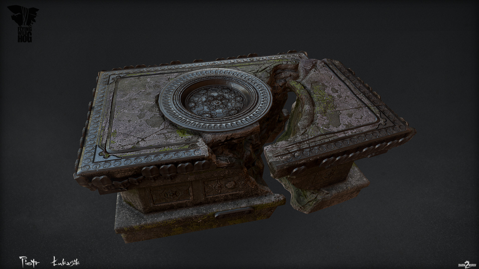 ArtStation - Shadow Warrior 2 - Ancient Altar & Props