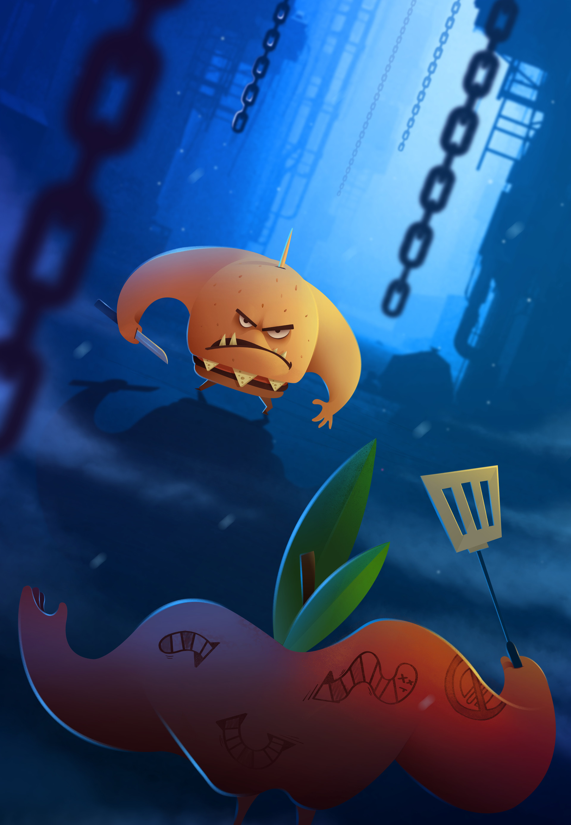 ArtStation - Food Fight