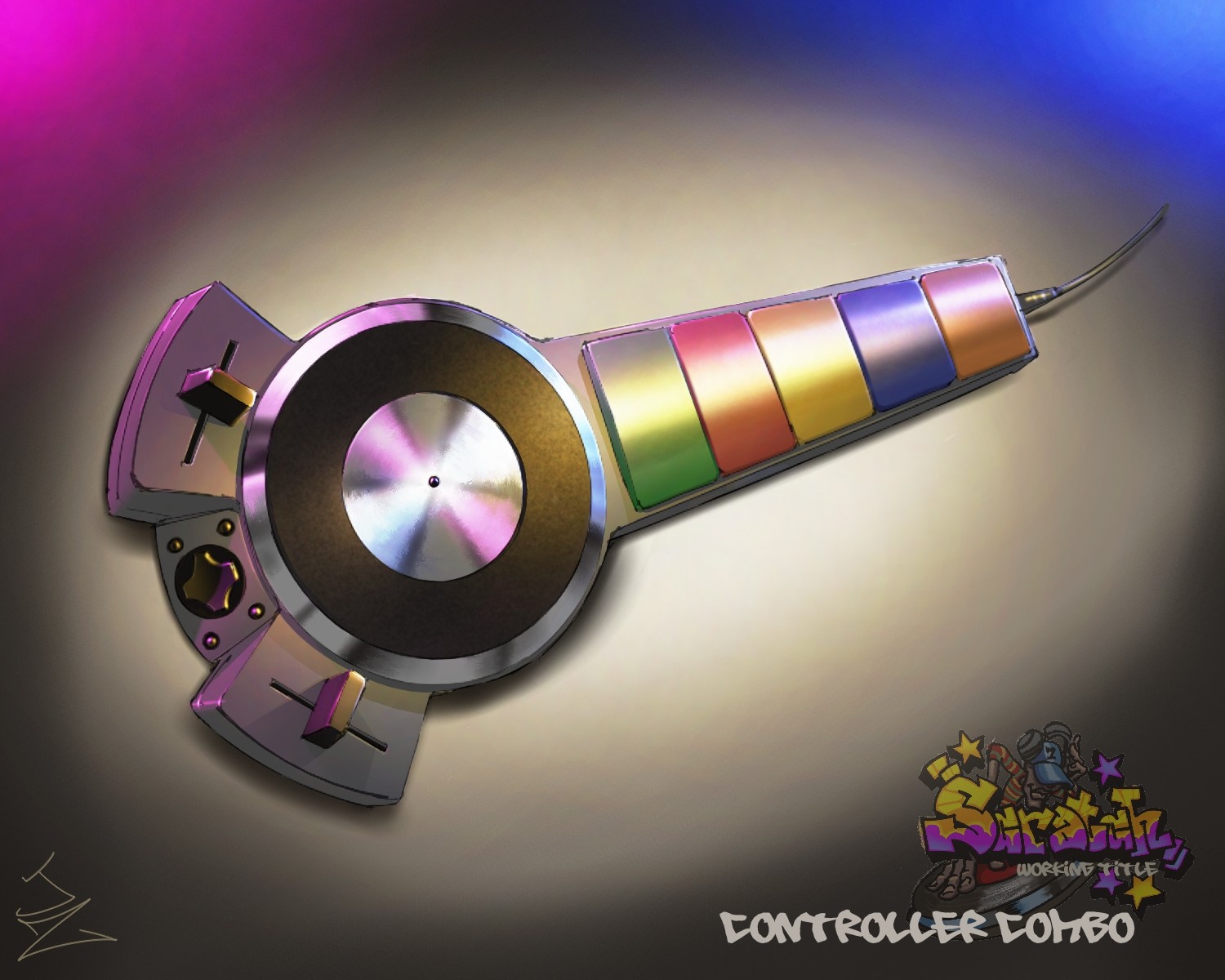 Jeff Zugale - Game Controller Concepts - "Scratch: Ultimate DJ" Project