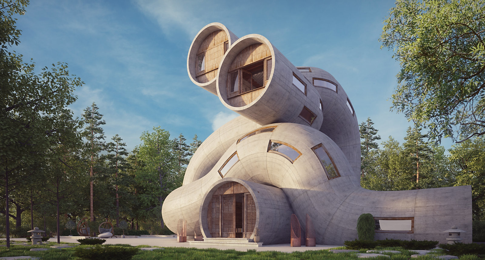 ArtStation - Tube House
