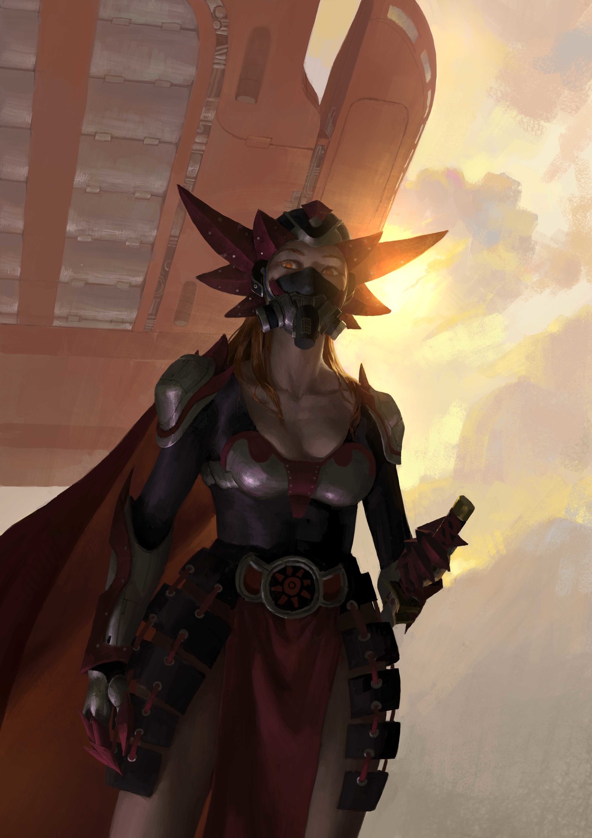 ArtStation - red lotus 红莲