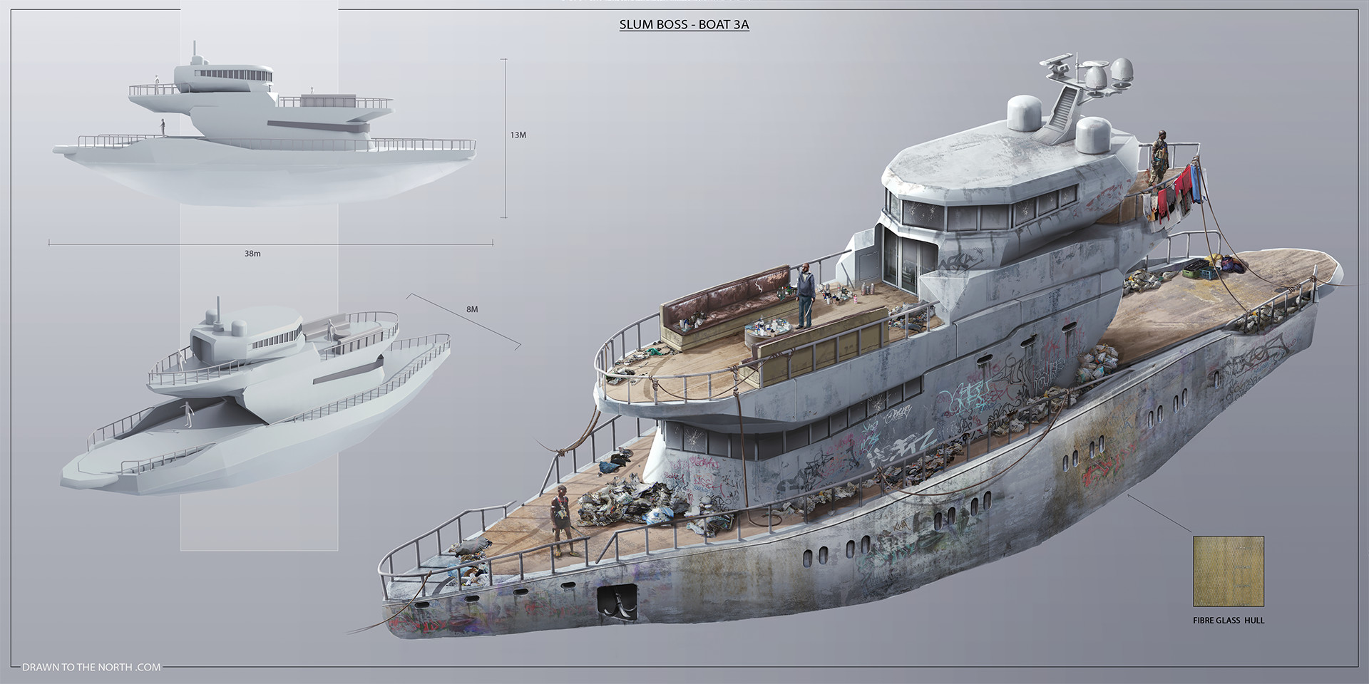Ryan Woodhouse - Hexagon - Slum Boss - Boat Call Out