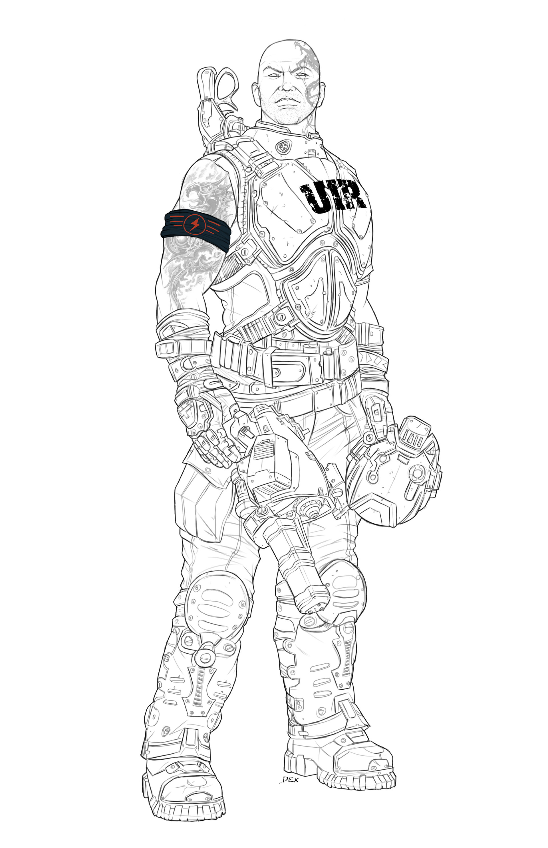 ArtStation - UIR Soldier