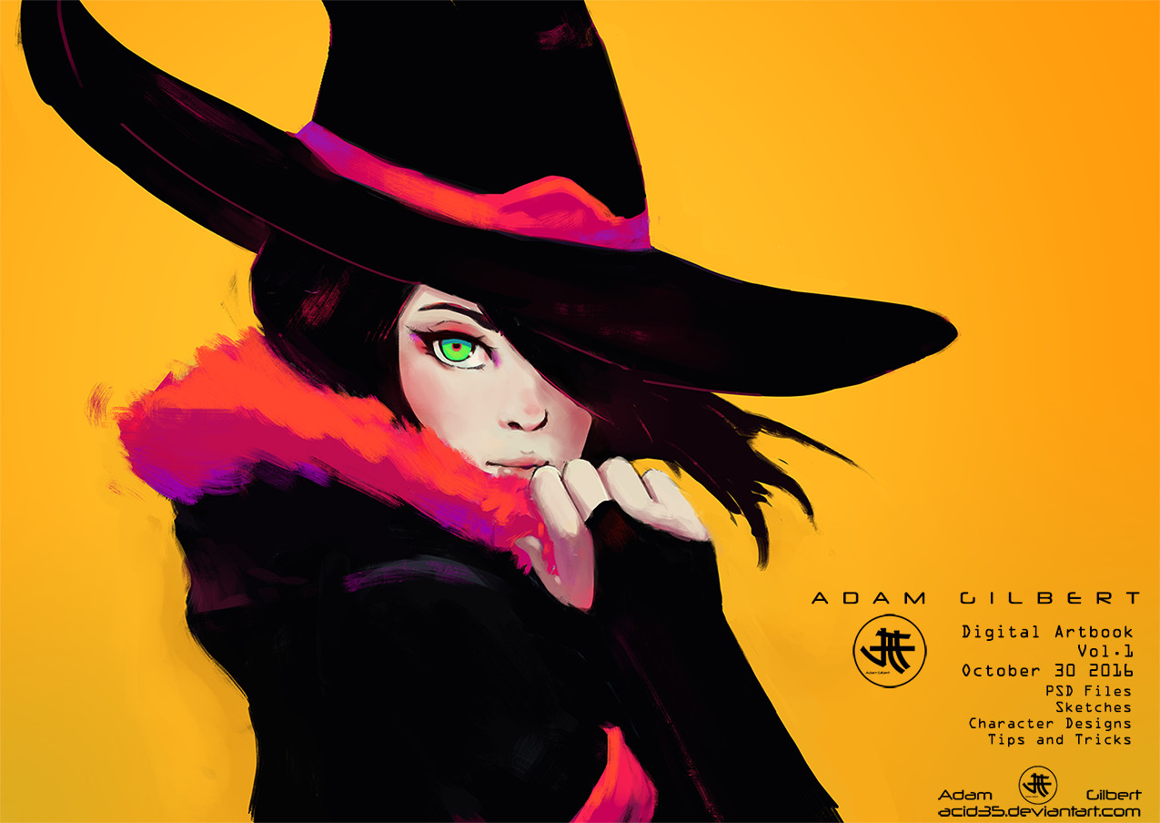 Adam Gilbert - Rita - Digital Artbook Cover