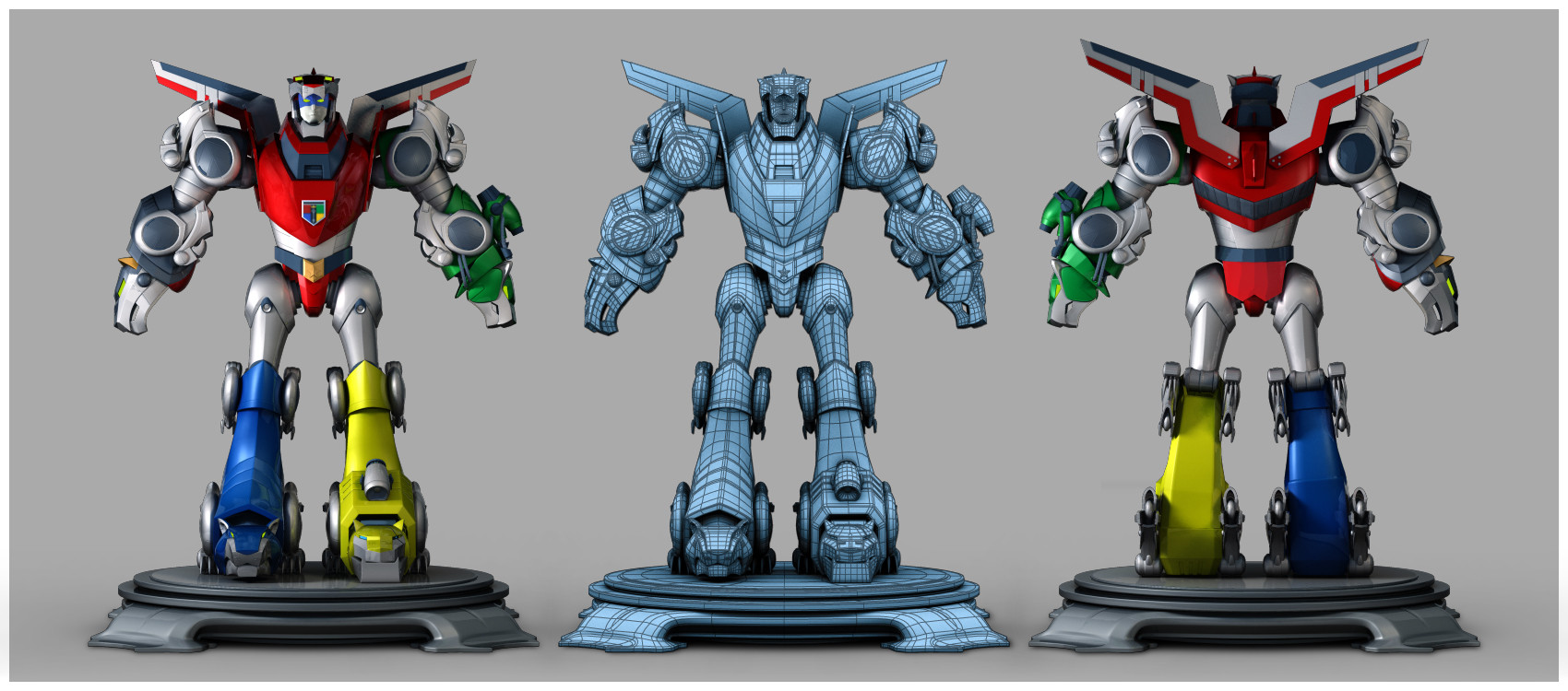 Voltron Force Yellow Center