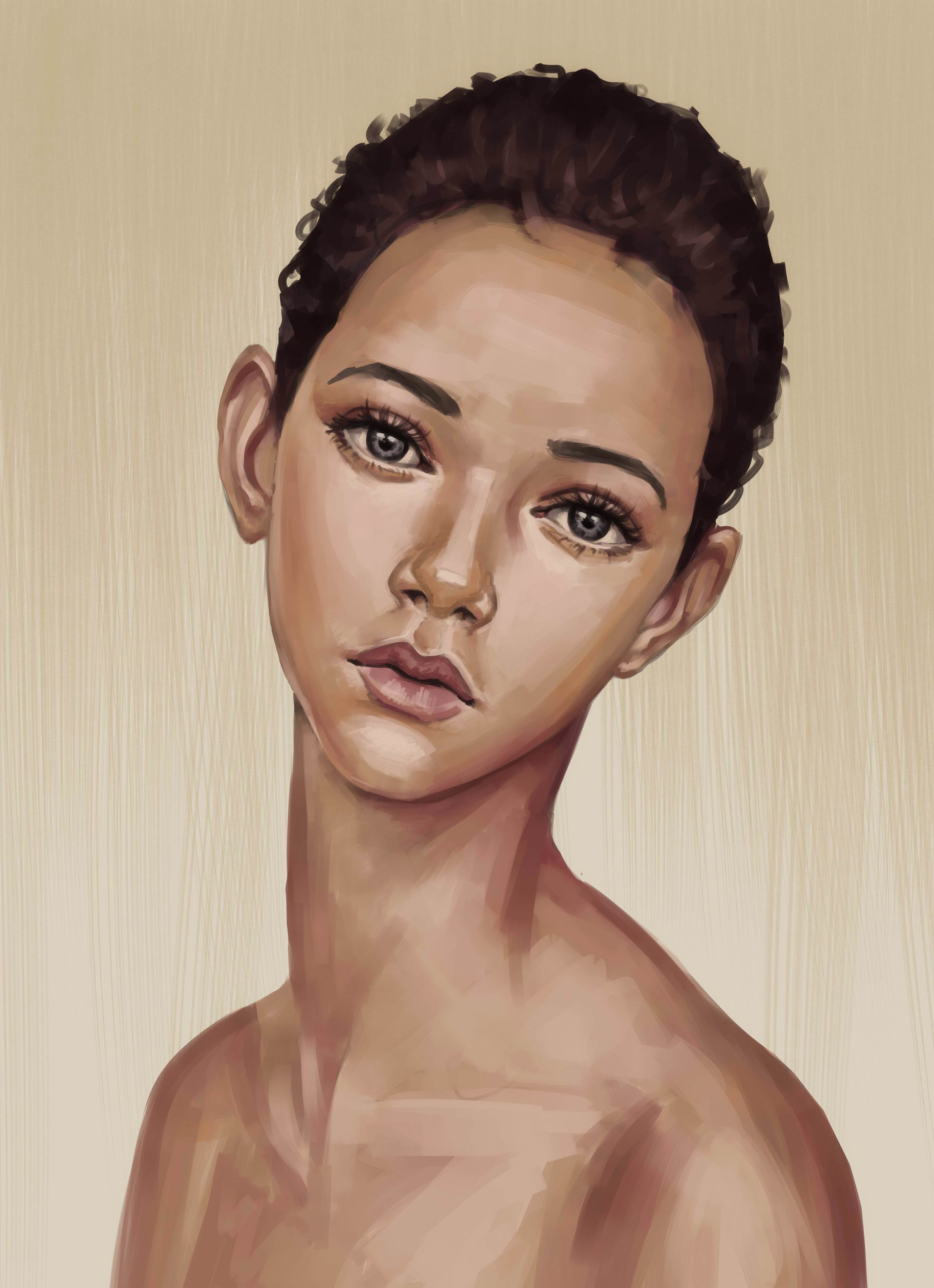 ArtStation - Portrait for Portrait challenge