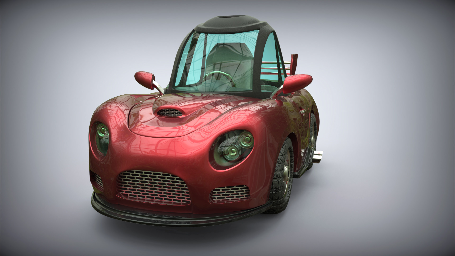 ArtStation - The Desire Speedster Vehicle