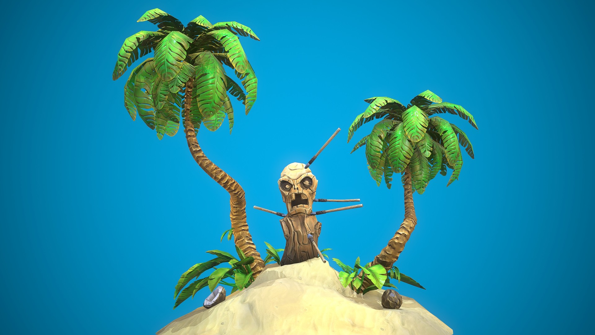 ArtStation - Creepy Totem