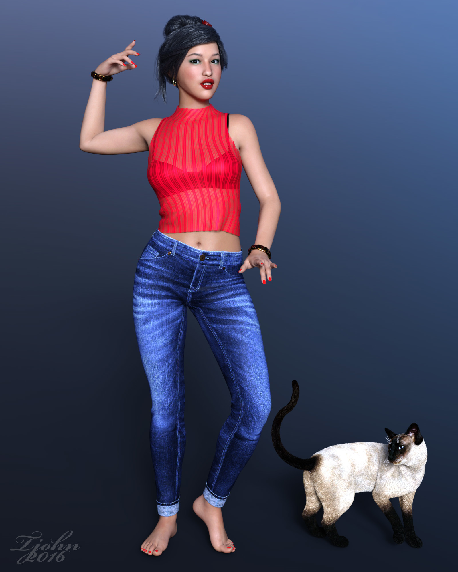 ArtStation - Cat Dancer