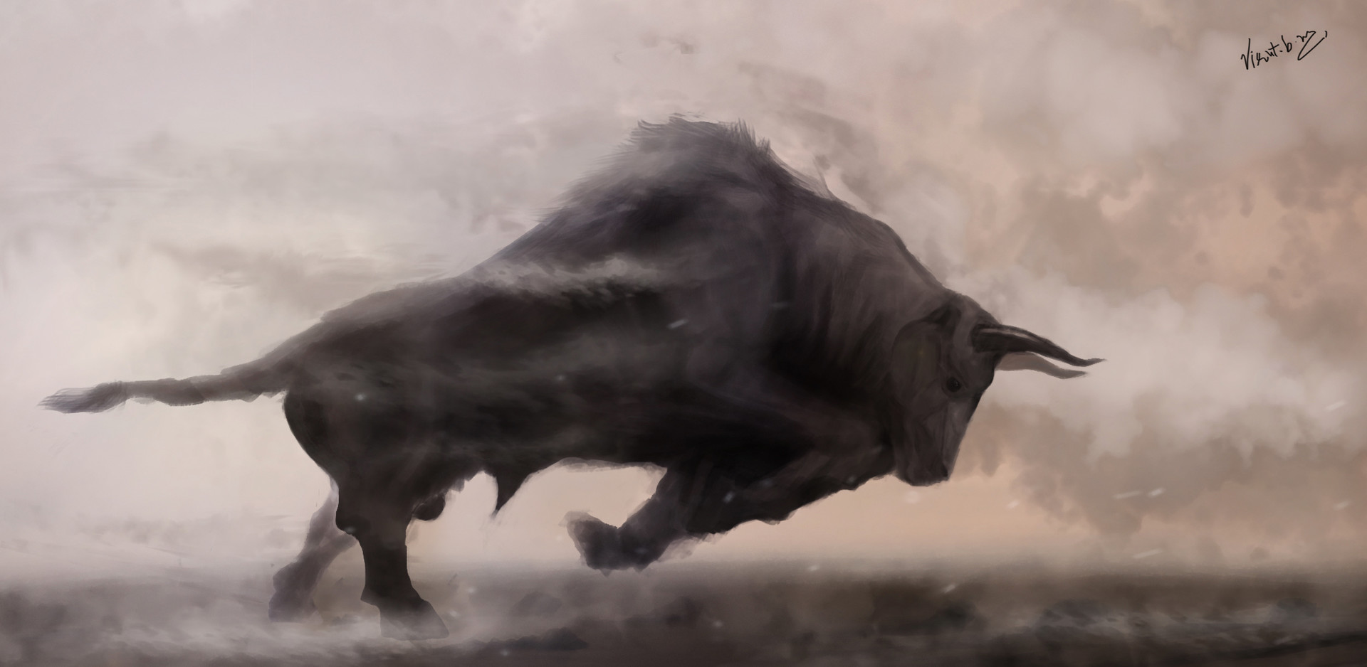 ArtStation - vrishabha - The Bull