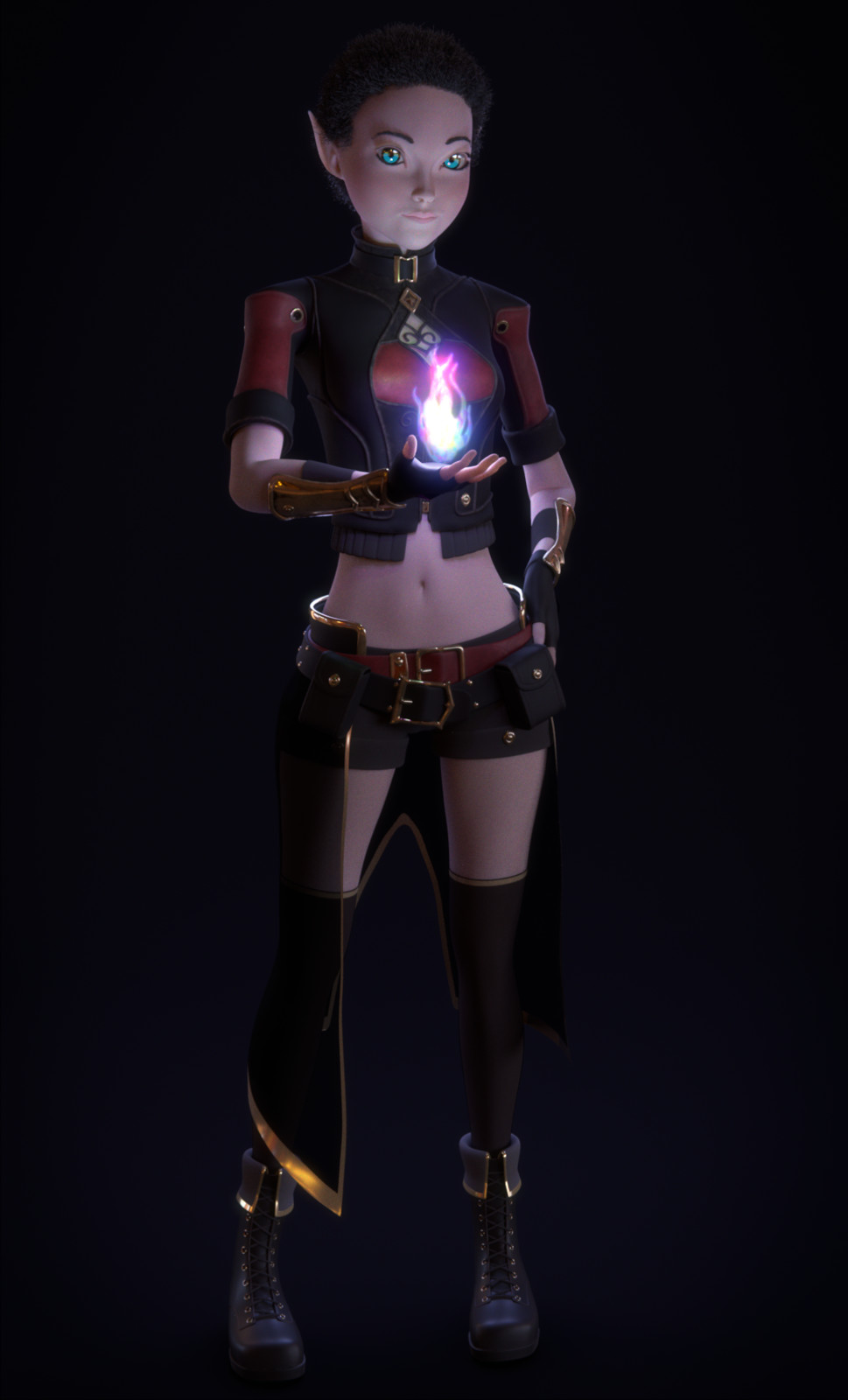 James Calverley - Elf Mage Render