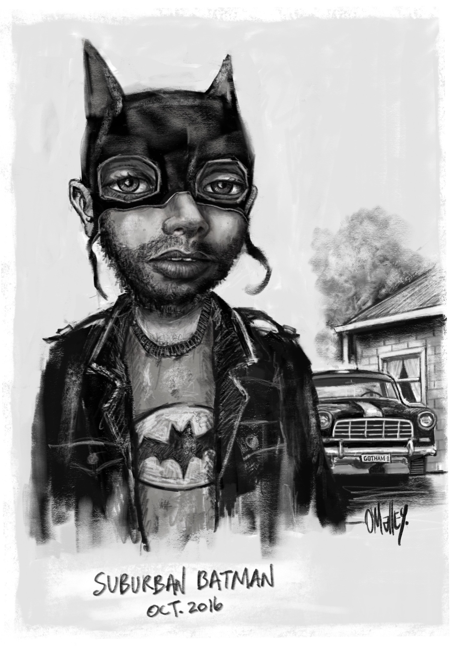 ArtStation - Suburban Batman