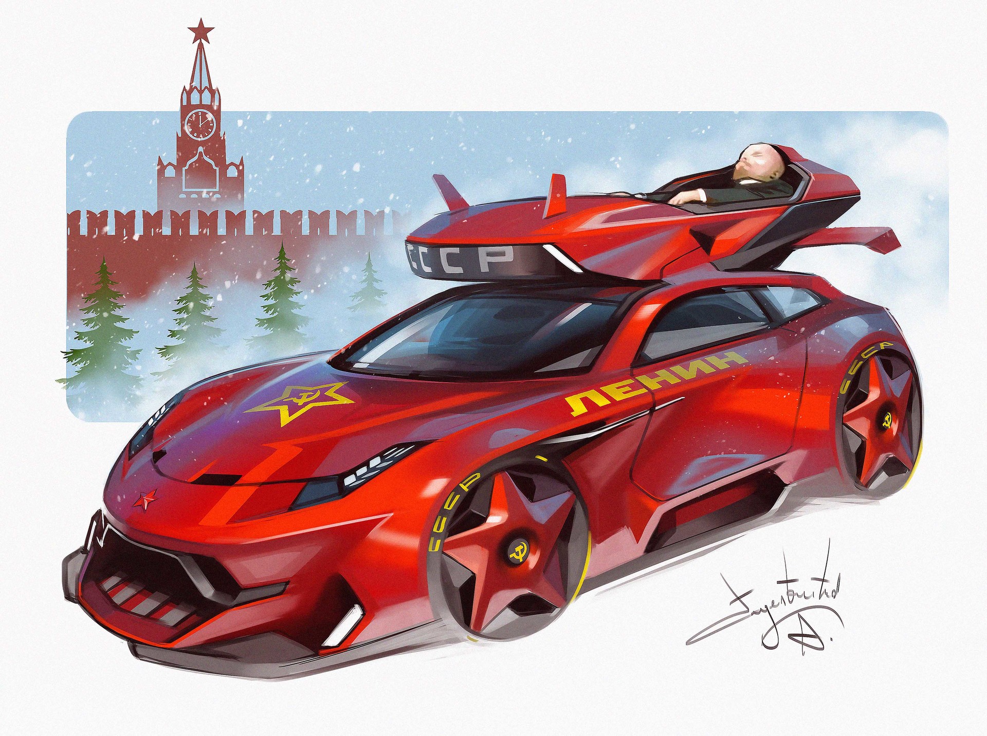 ArtStation - Car for big boss 2