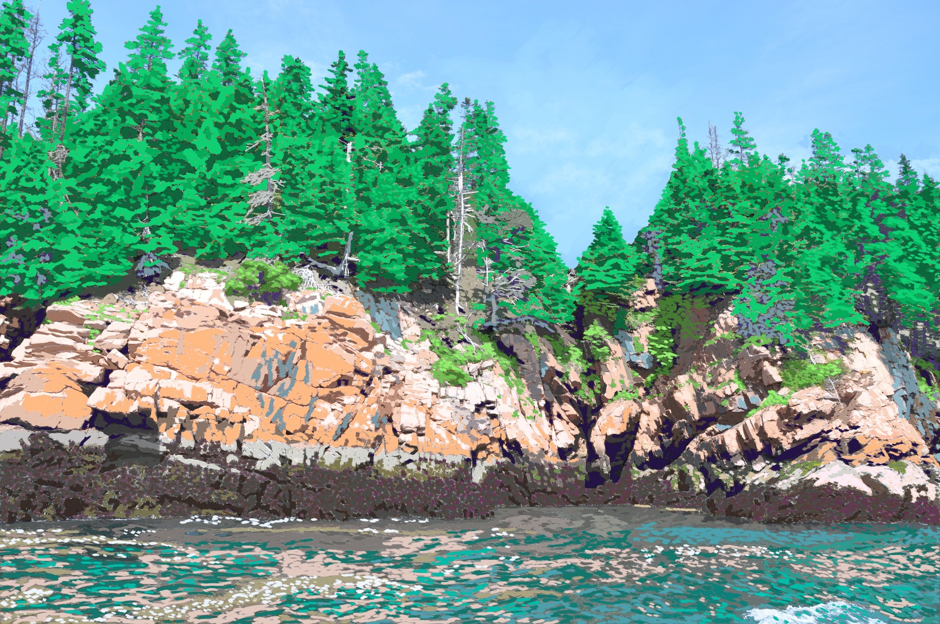 Jay Friedenberg - Rocky Coast